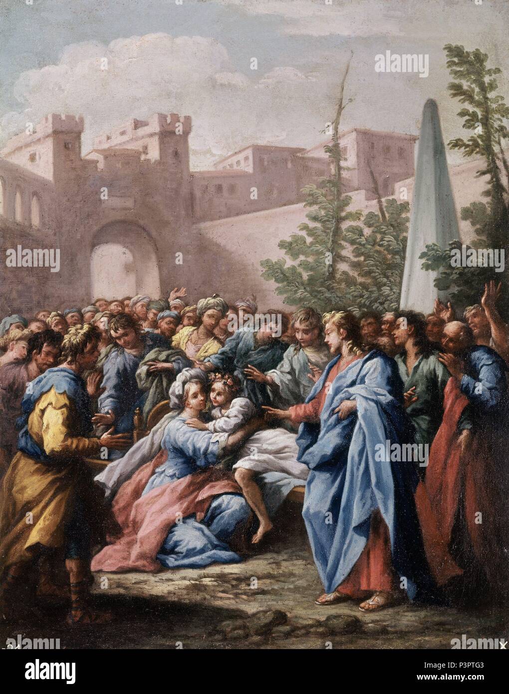 RESURRECCION DEL HIJO DE LA VIUDA DE NAIM - BARROCO ROMANO - WSA ...