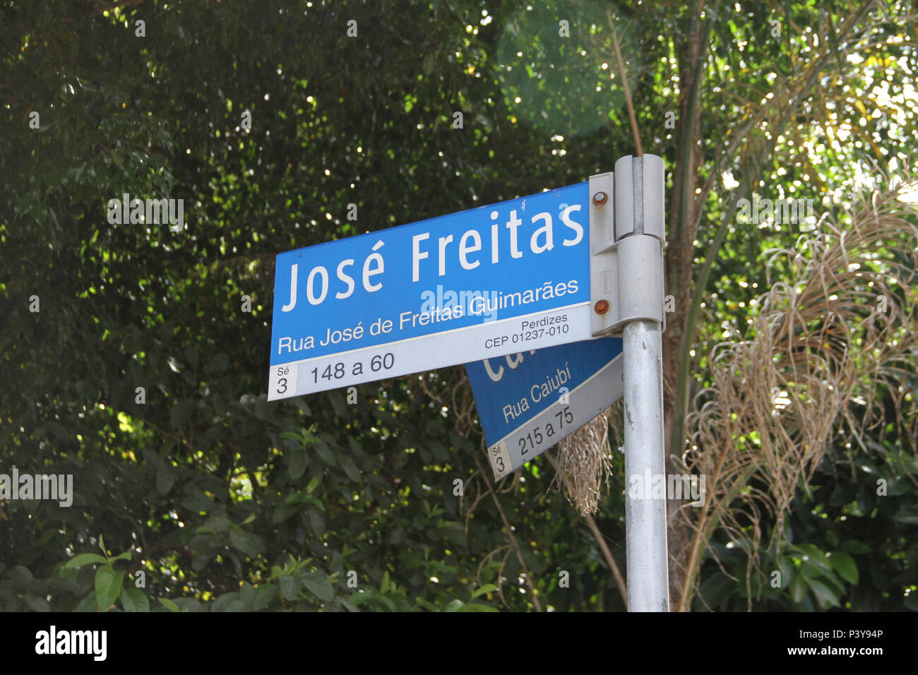 Placa De Rua De Sao Paulo Stockfotos und -bilder Kaufen - Alamy