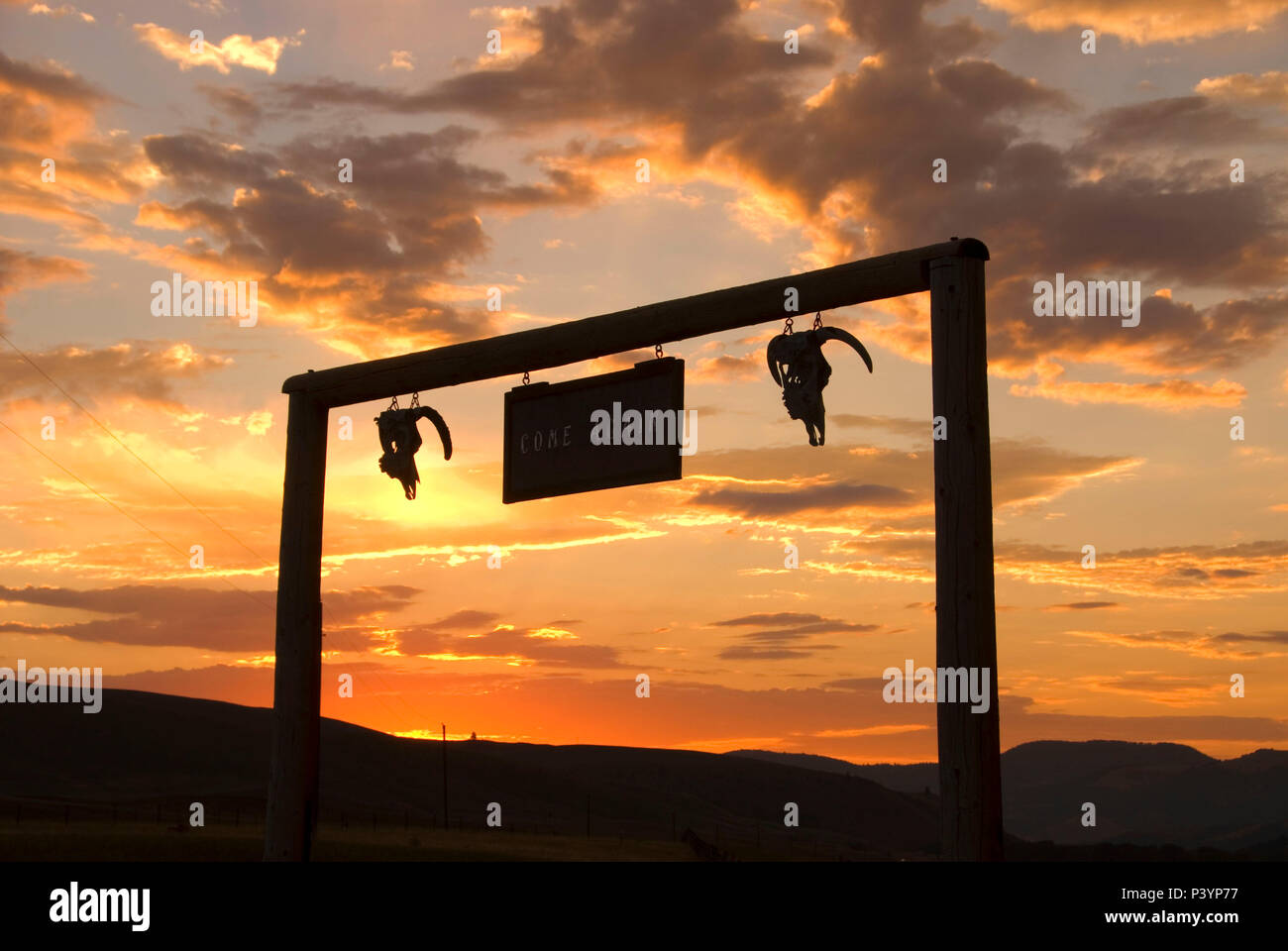 Ranch tor -Fotos und -Bildmaterial in hoher Auflösung – Alamy
