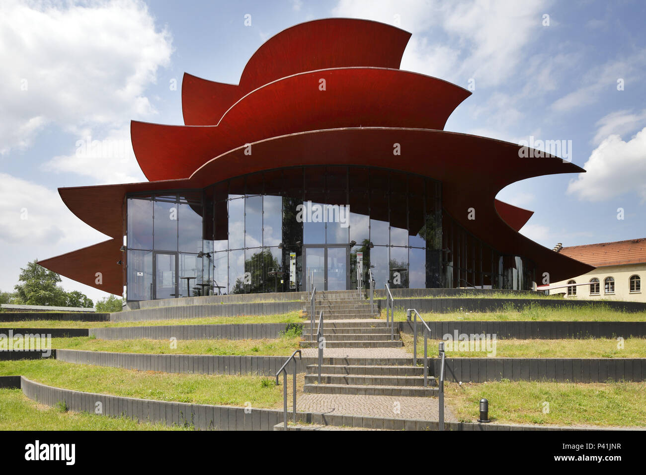 Potsdam, Hans Otto Theater, entworfen von dem Architekten Gottfried ...