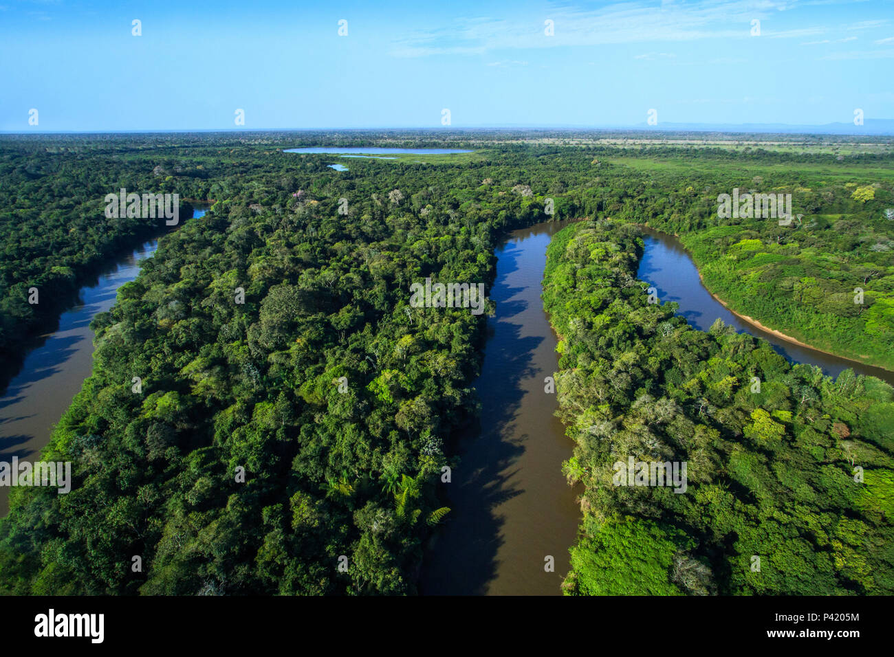 Foto aerea do rio aquidauana -Fotos und -Bildmaterial in hoher ...