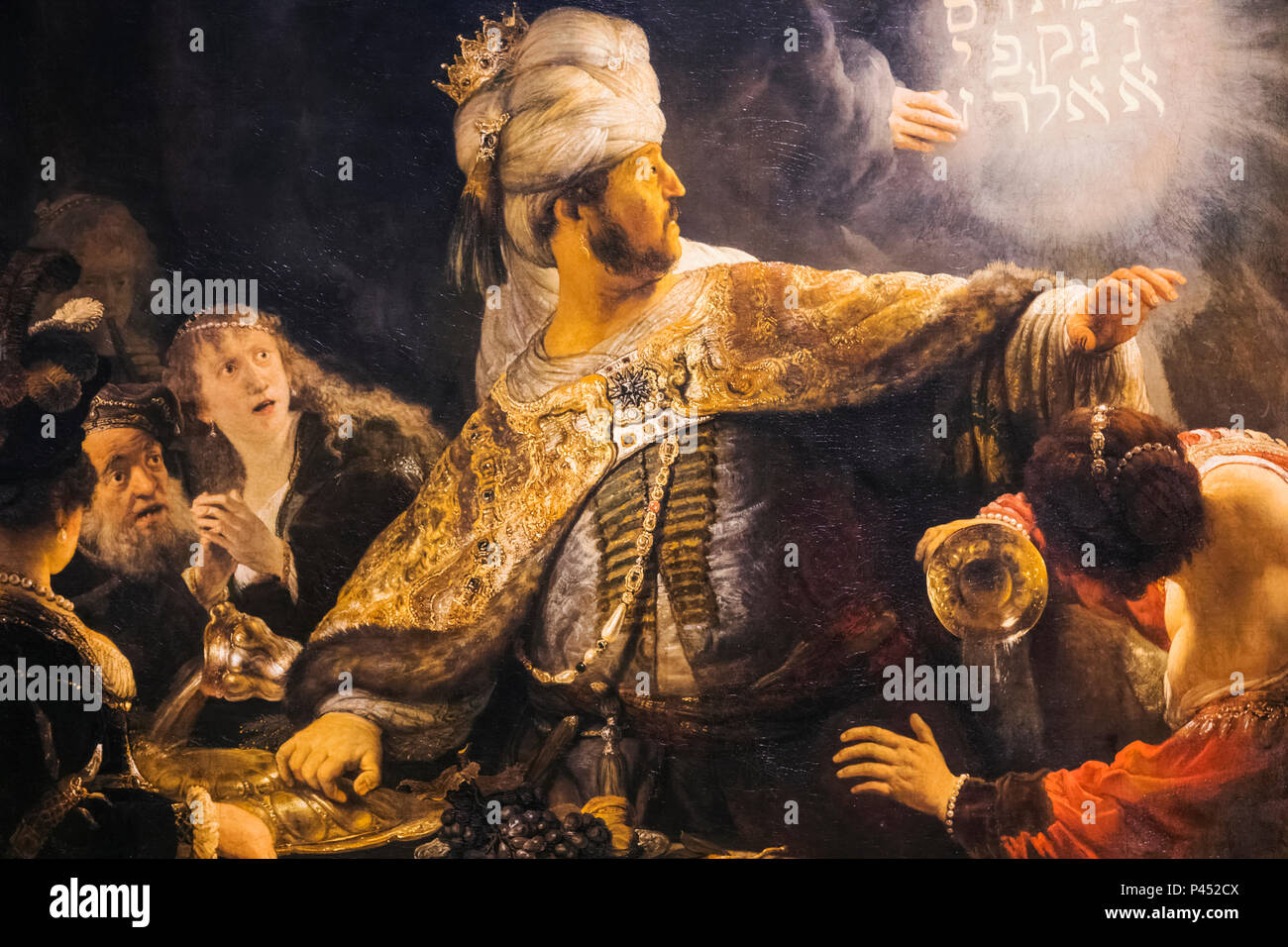 Feast Of Belshazzar Stockfotos und -bilder Kaufen - Alamy