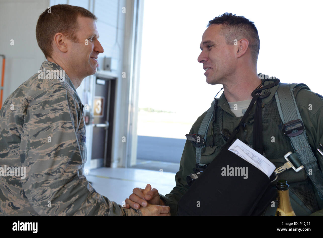 Luftwaffe Oberstleutnant Brandon Tellez, 525th Fighter Squadron ...