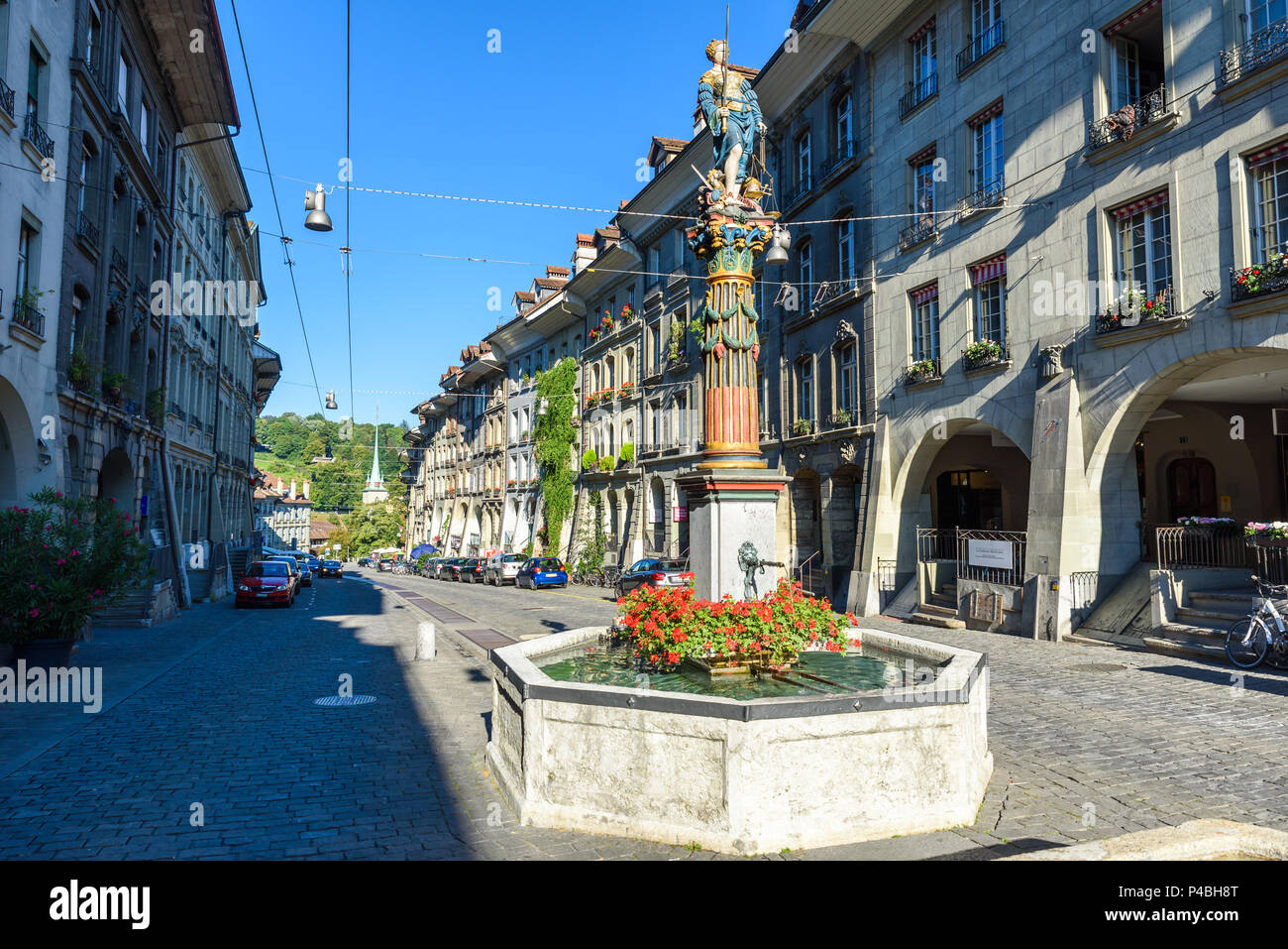 Historische Altstadt im Zentrum von Bern, Schweiz - Reiseziel ...