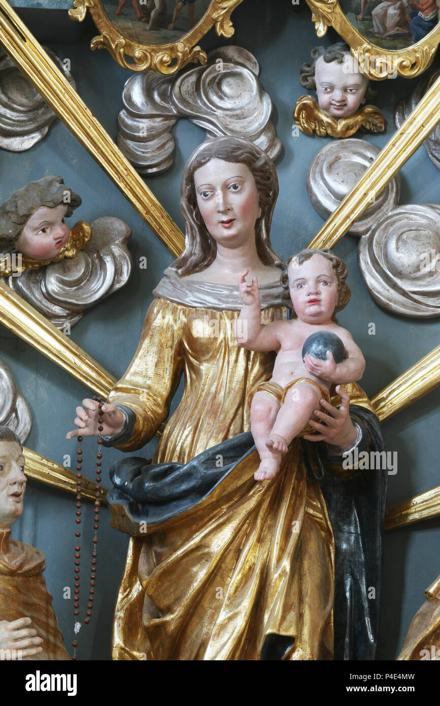 Als königin des rosenkranzes -Fotos und -Bildmaterial in hoher Auflösung – Alamy