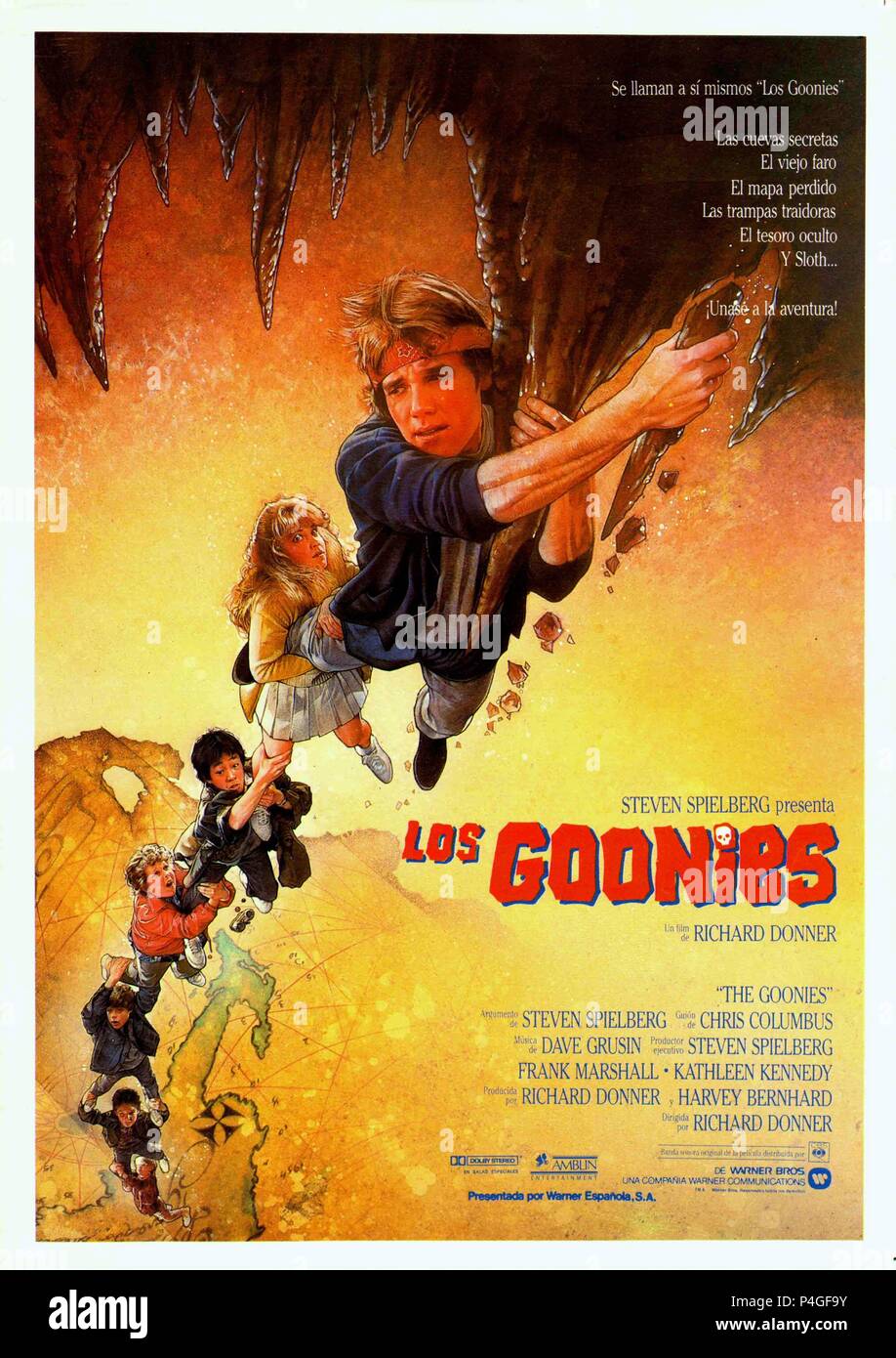 Original Film Titel: Die GOONIES. Englischer Titel: The Goonies ...