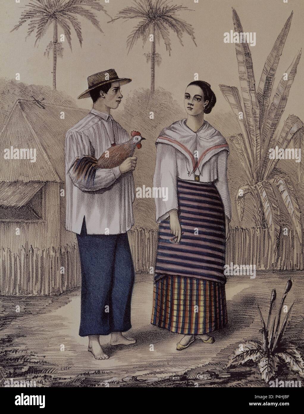 ALBUM FILIPINO - TRAJES Y COSTUMBRES DE MANILA - INDIOS DE LAS ...