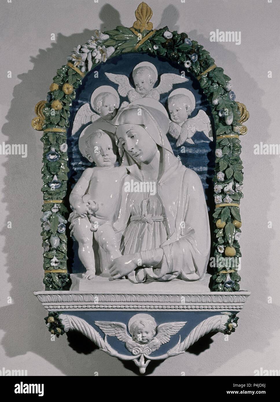 Andrea della robbia 1435 1525 war eine italienische renaissance -Fotos und -Bildmaterial in ...