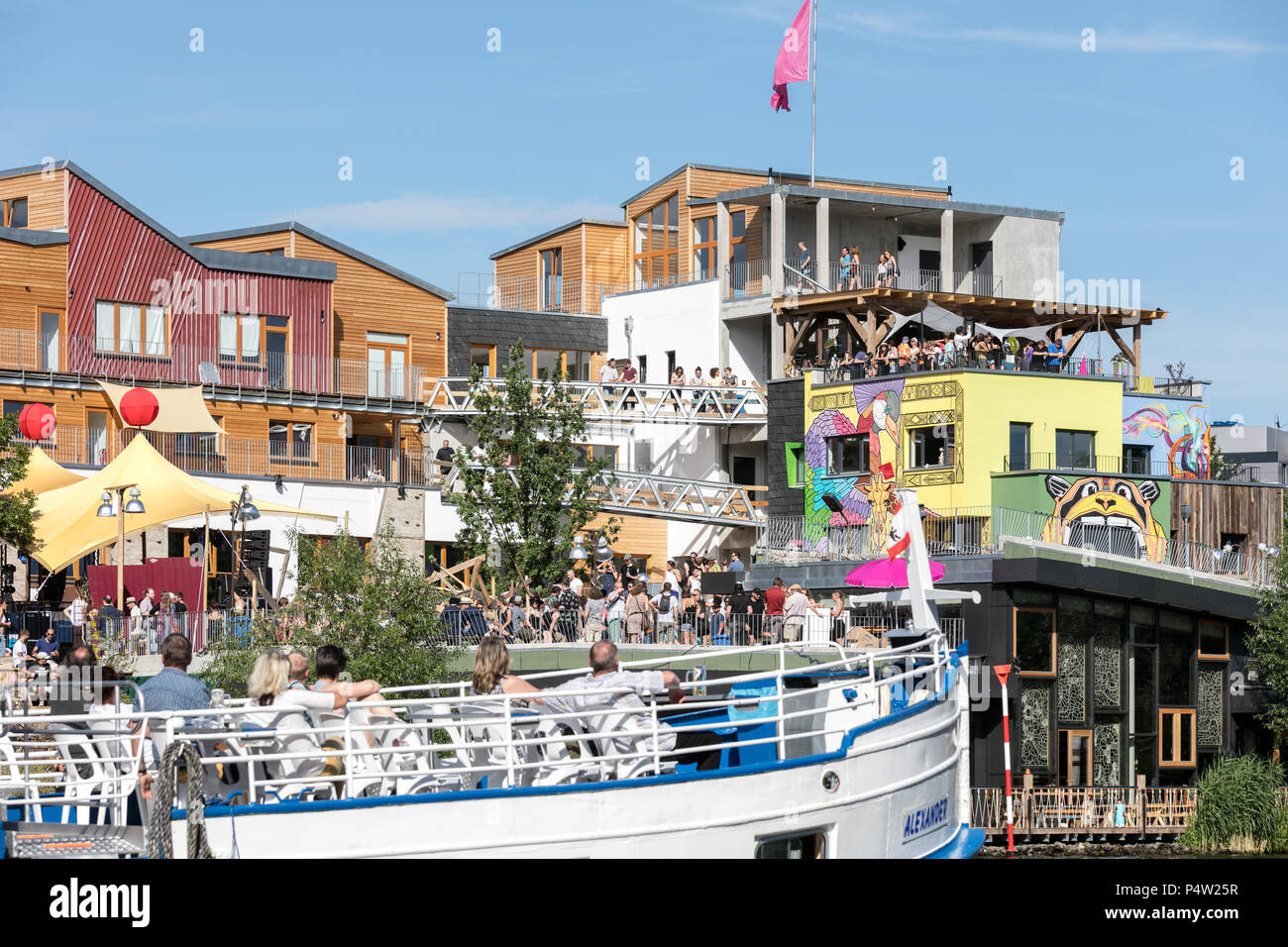 Berlin, Deutschland, Club Holzmarkt 25 in der Holzmarktstrasse in ...