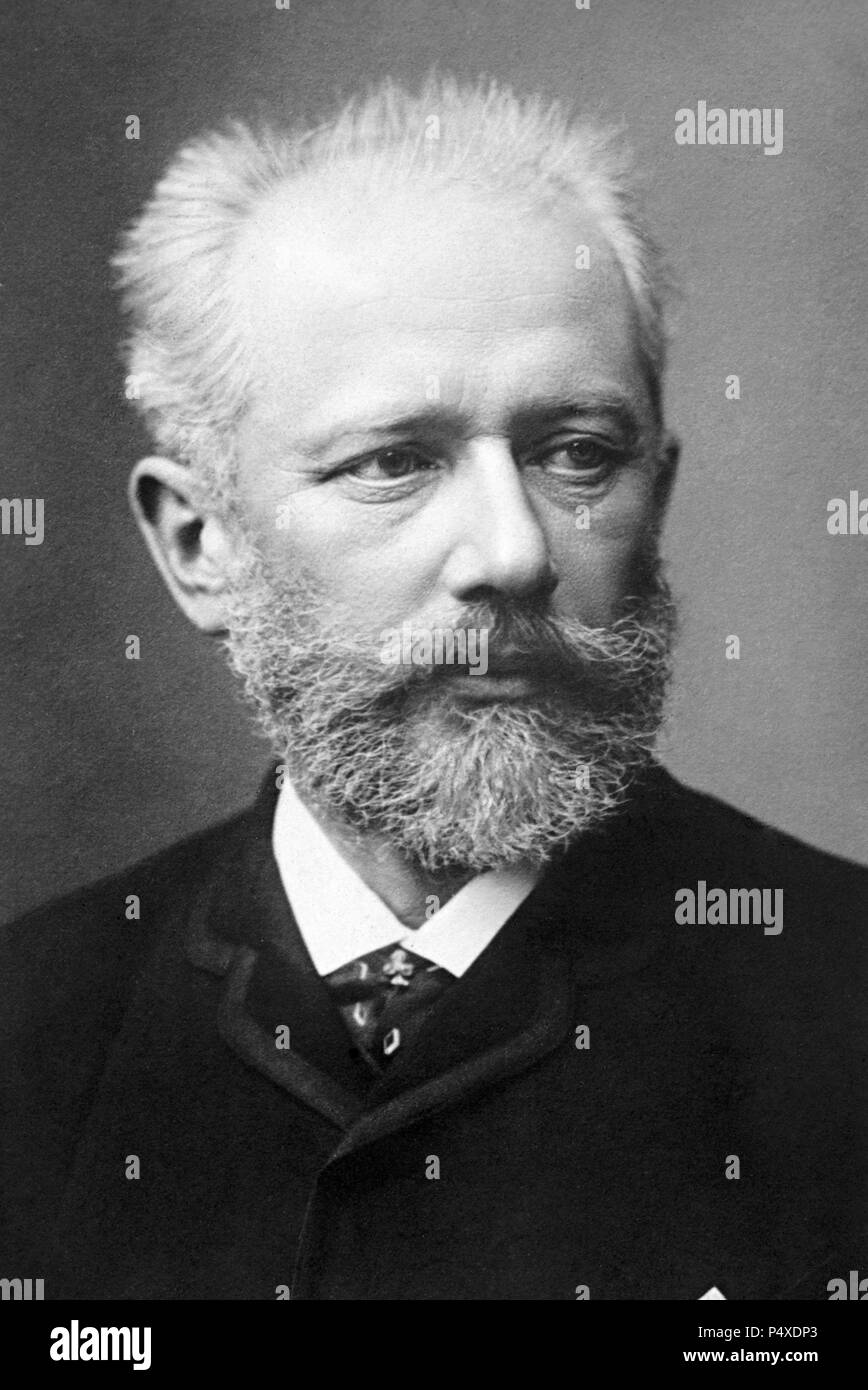 Pyotr Ilyich Auch Peter Ilich Tchaikovsky Russisch Fotos Und
