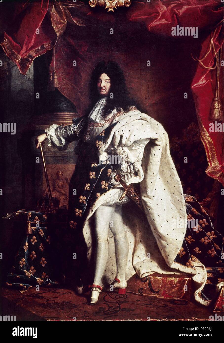 Hyacinthe rigaud portrait louis xiv -Fotos und -Bildmaterial in hoher ...