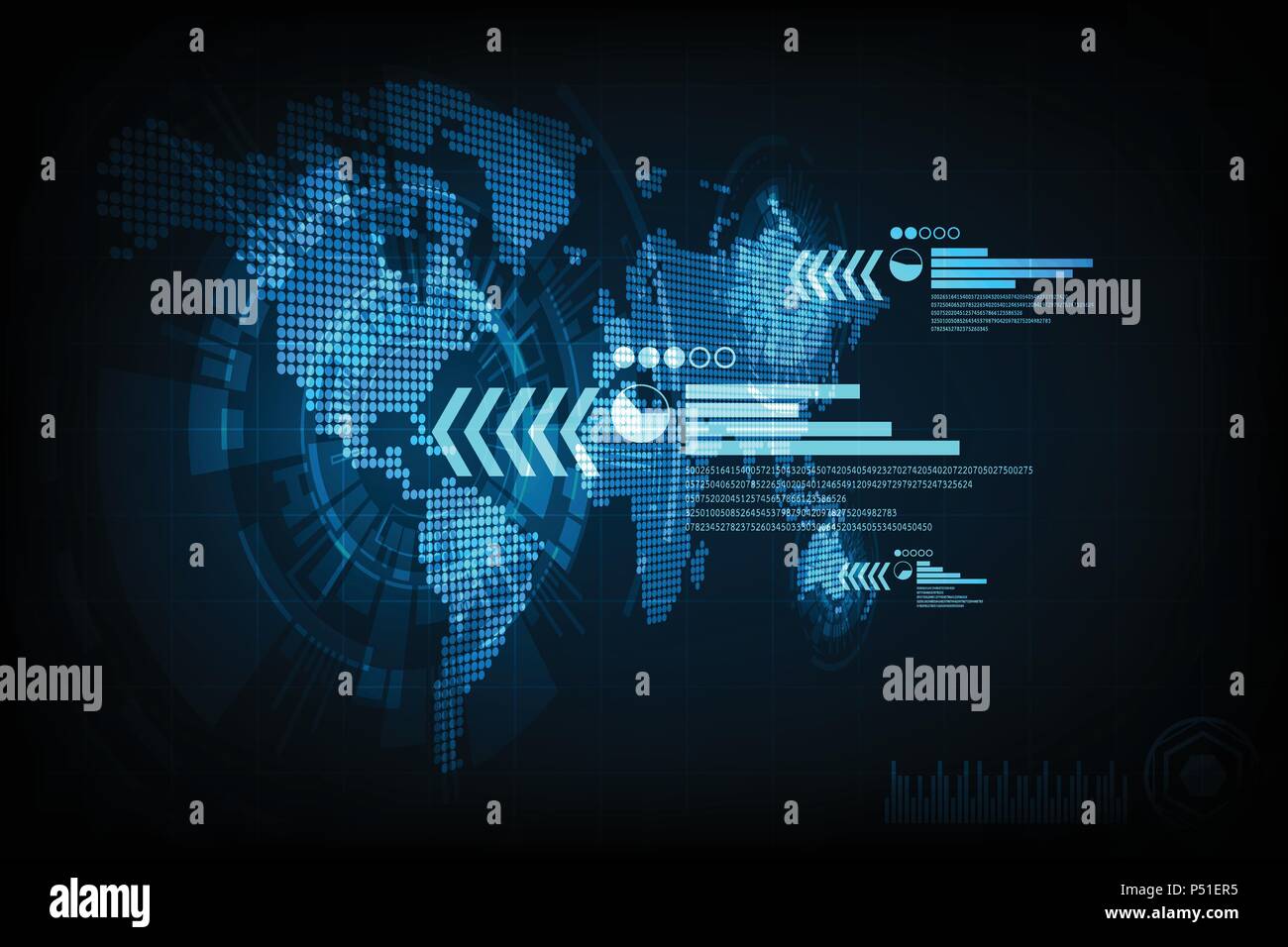 Road map detail Stock-Vektorgrafiken kaufen - Alamy