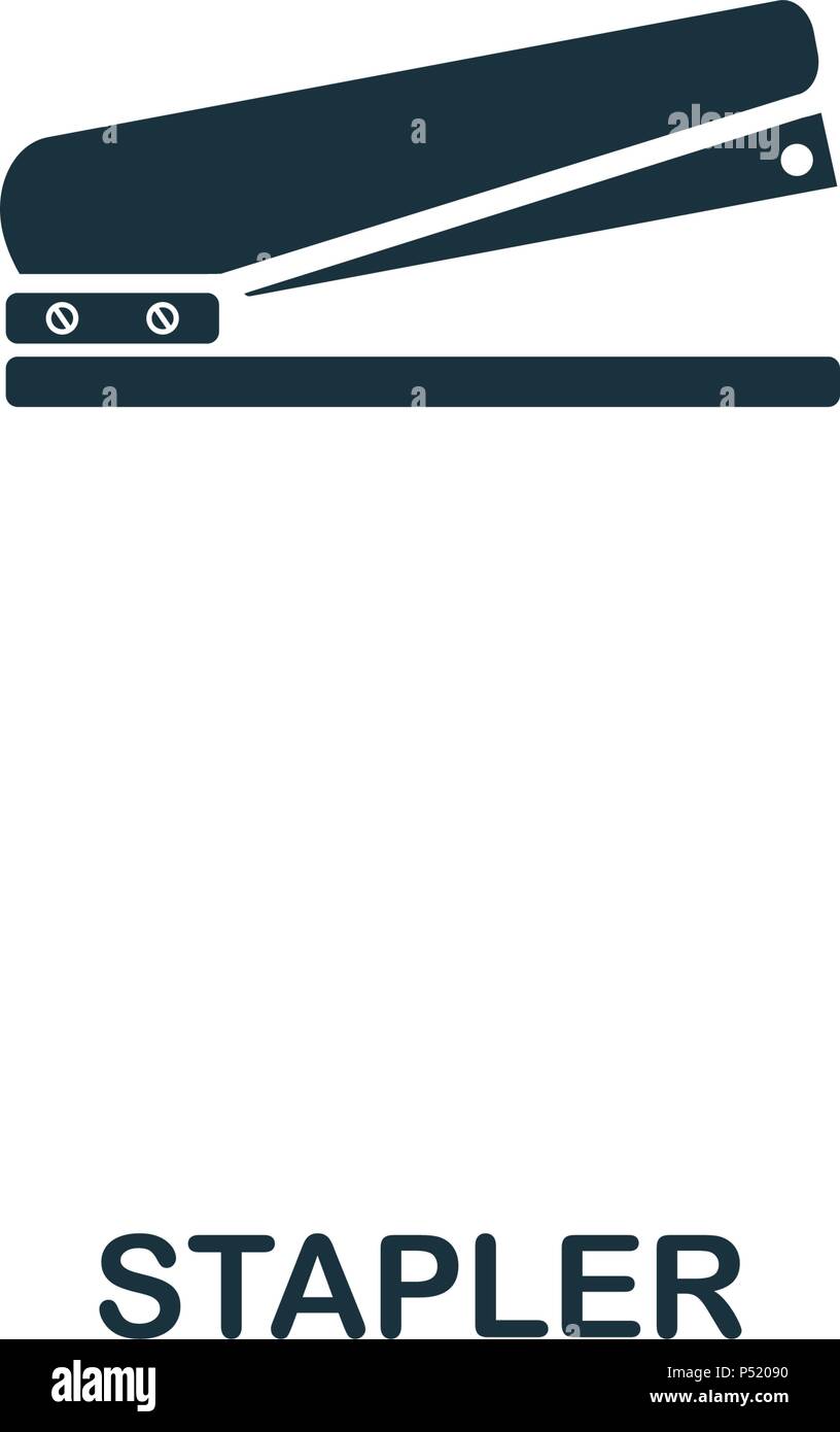 Hefter Symbol. Line Style Icon Design. UI. Abbildung: Symbol des ...