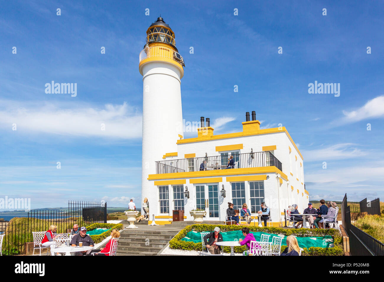Neu gestaltete und renovierte Turnberry Leuchtturm, Teil der Trumpf ...