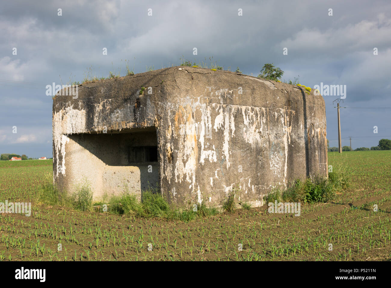 French Maginot Line Bunker Stockfotos und -bilder Kaufen - Alamy