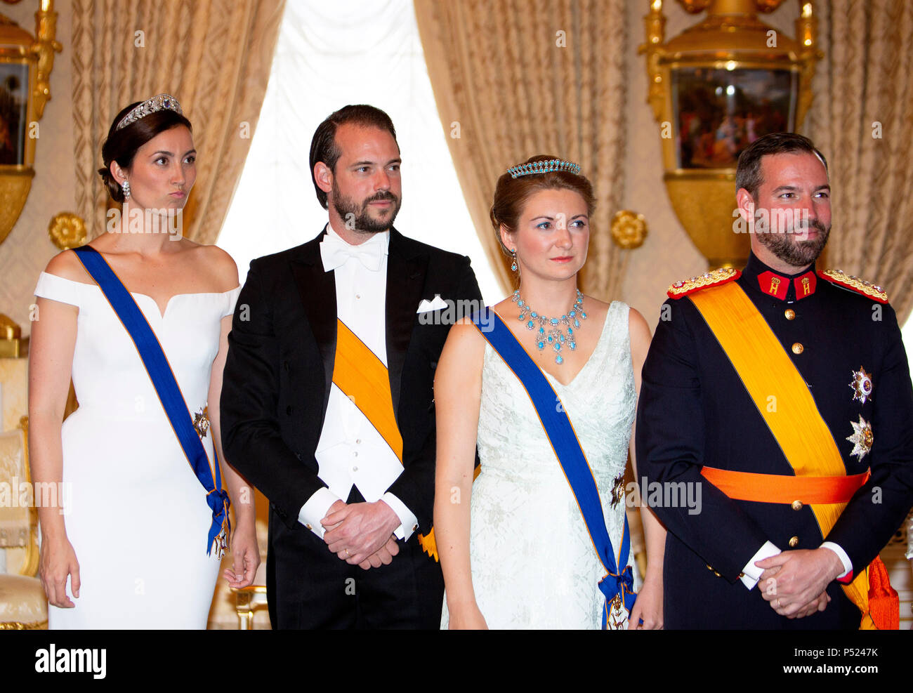 Luxemburg, Luxemburg. 23. Juni 2018. Erbliche Großherzog Guillaume ...