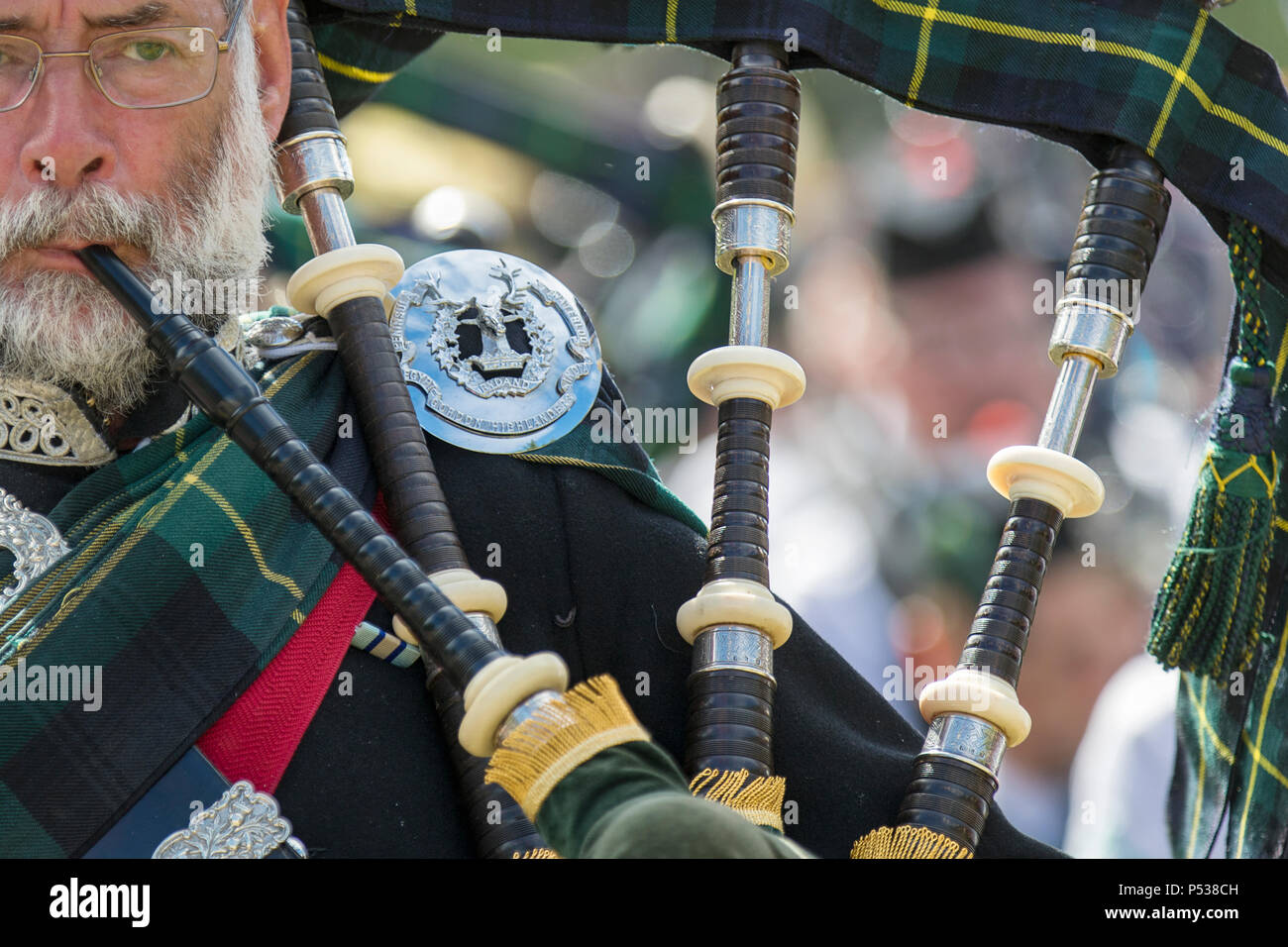 Highland pipe spieler -Fotos und -Bildmaterial in hoher Auflösung – Alamy
