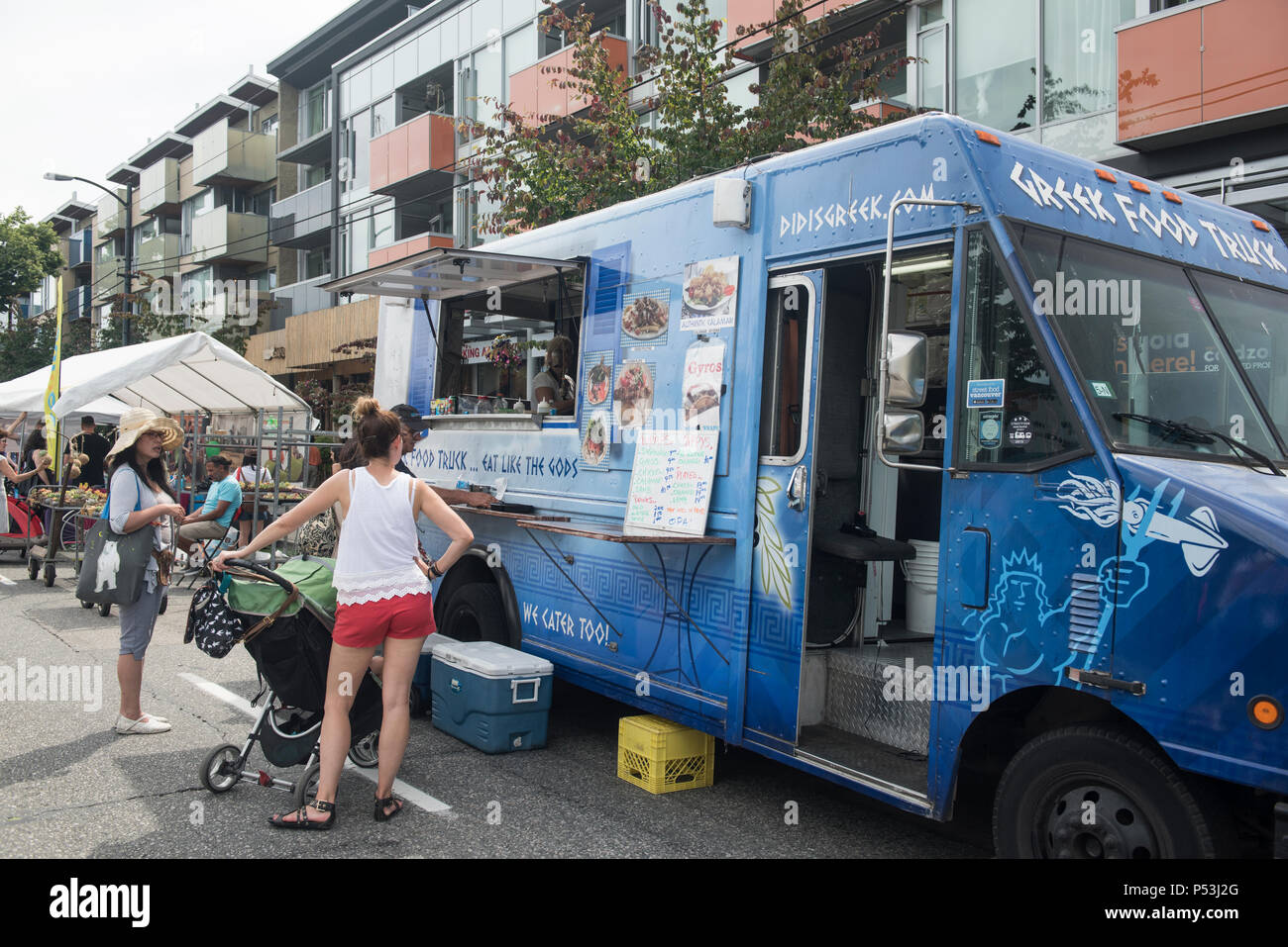 Griechischer essen lkw -Fotos und -Bildmaterial in hoher Auflösung – Alamy