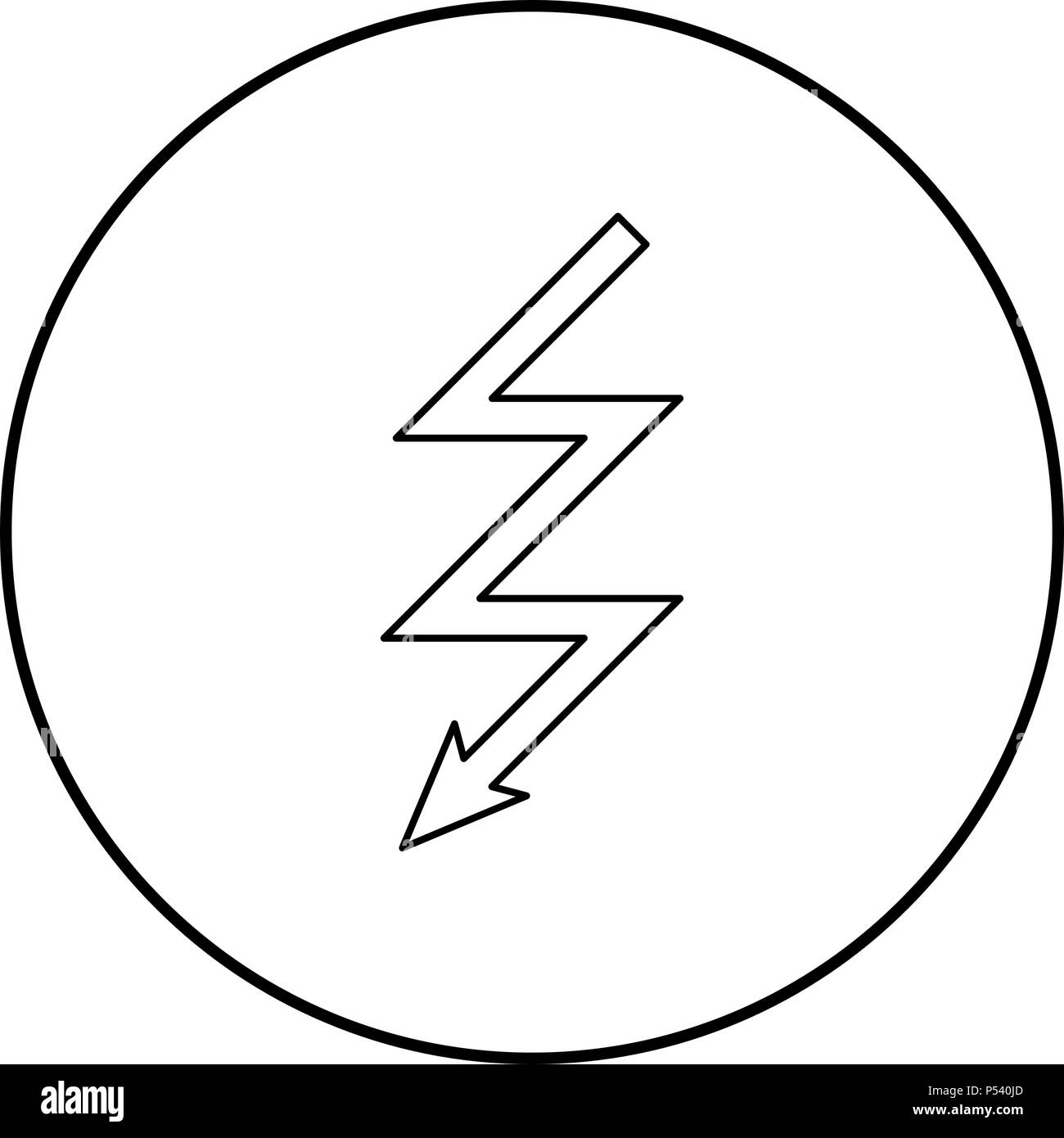 Blitz Zeichen Stockfotos und -bilder Kaufen - Alamy