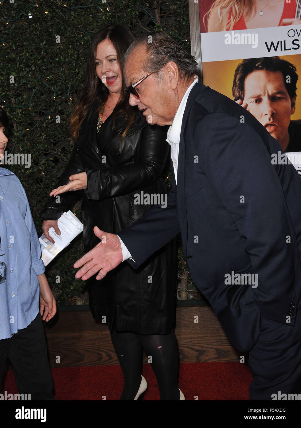 Jack Nicholson, Jennifer Nicholson und Söhne Sean Norfleet, Herzog ...