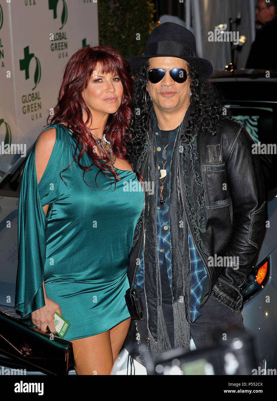 Slash with his girlfriend -Fotos und -Bildmaterial in hoher Auflösung ...