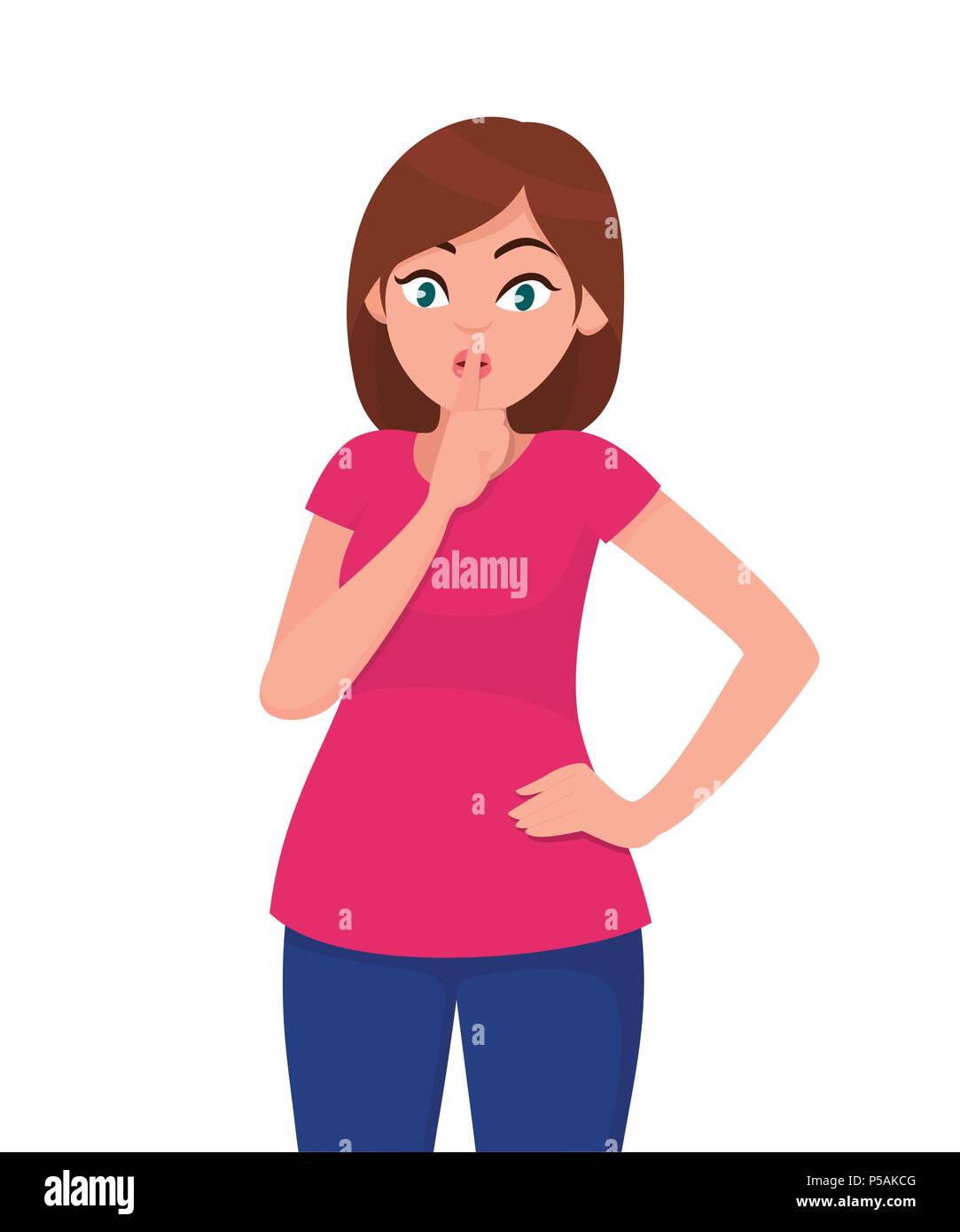 Dame ruhig Stockfotos und -bilder Kaufen - Alamy