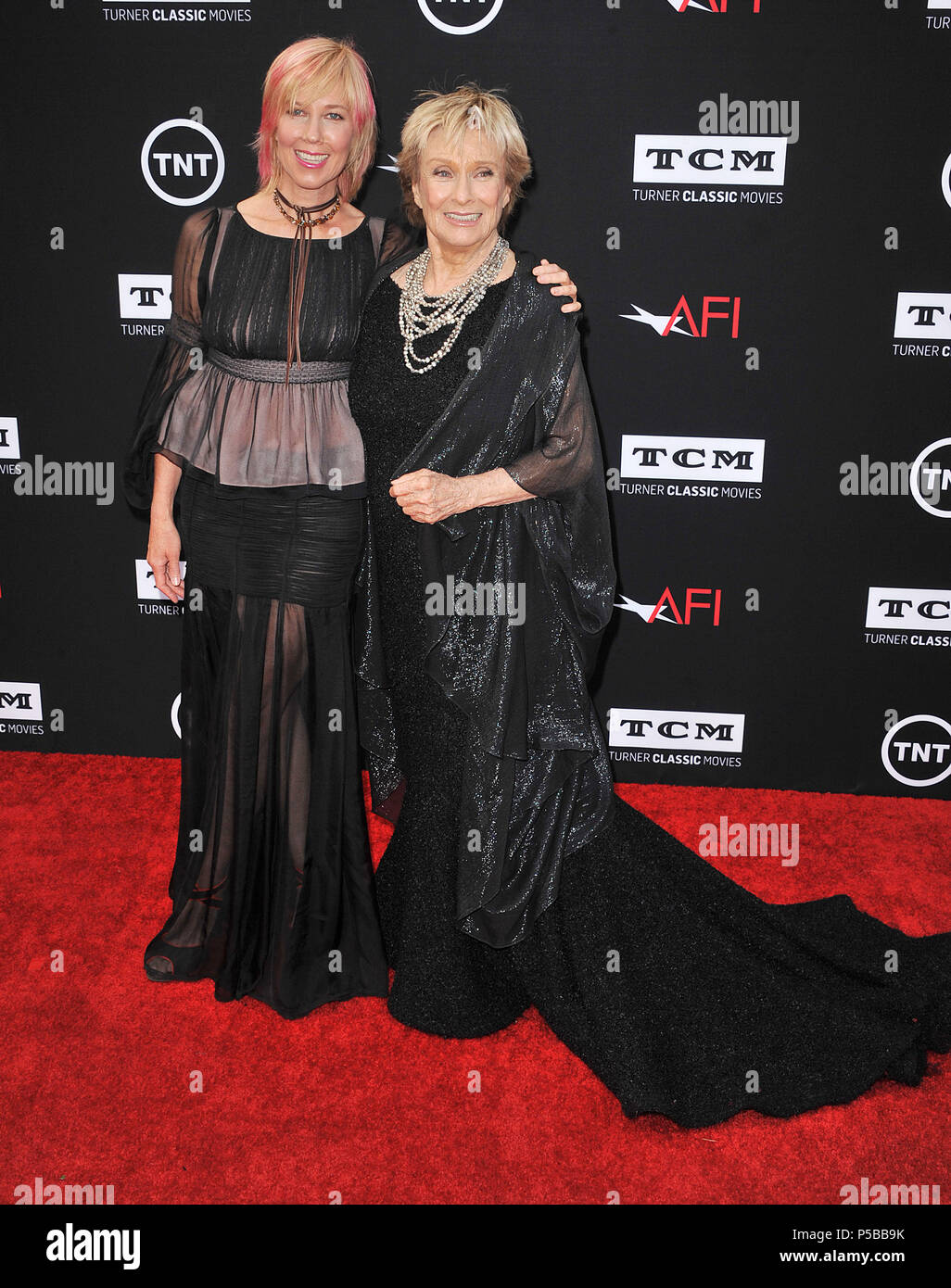 Cloris Leachman und Tochter Dina Englund Mel Brooks geehrt mit American ...
