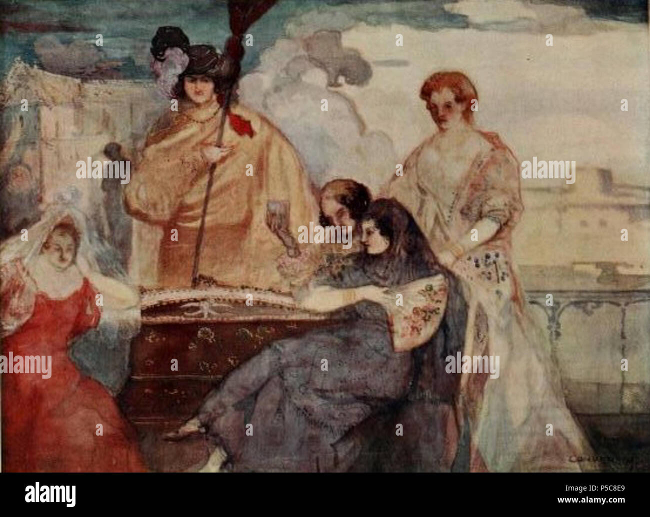 Aquarell auf seide -Fotos und -Bildmaterial in hoher Auflösung – Alamy