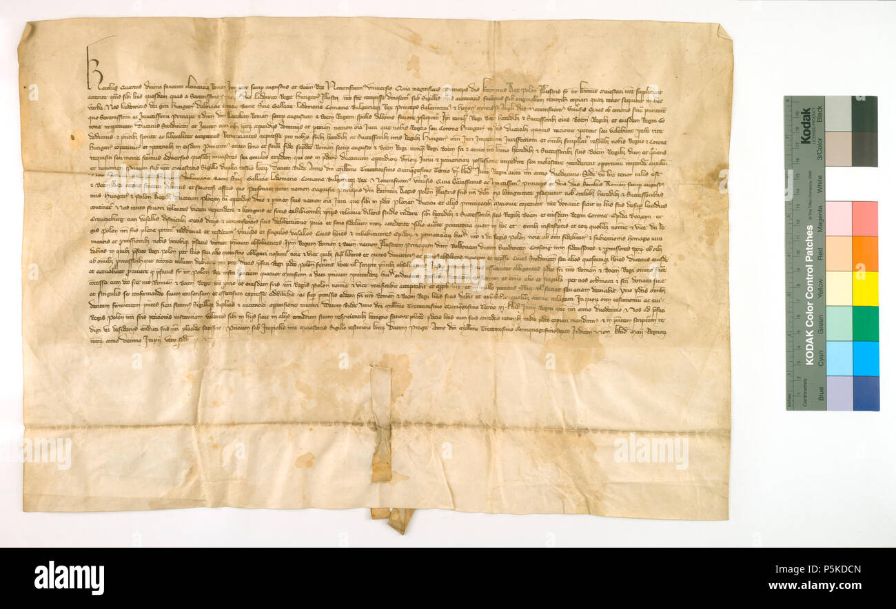 67 AGAD Karol IV Luksemburski, cesarz ich Krol, czeski transumuje ...