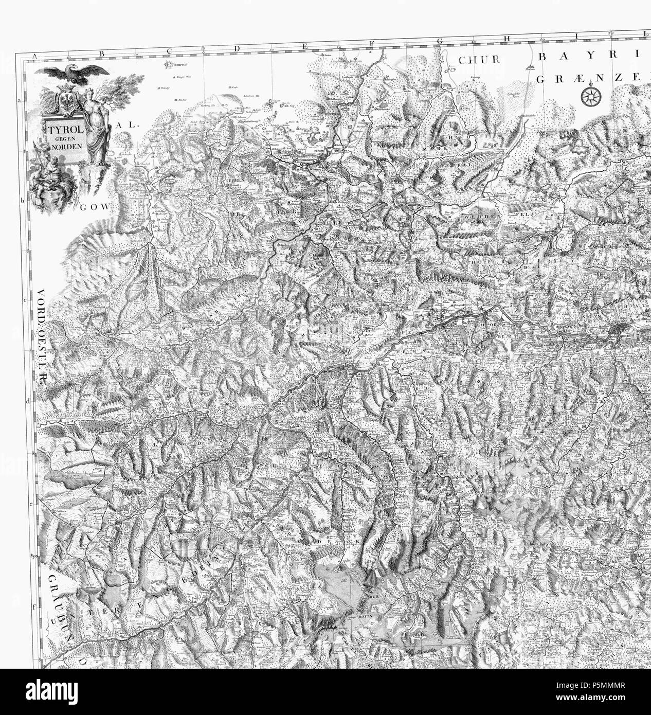 N/A. English:, Atlas Tyrolensis von Peter Anich und Blasius Hueber ...