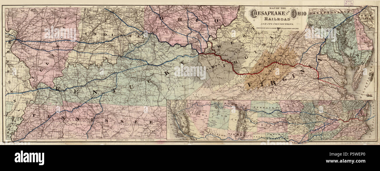 Colton karte von ohio -Fotos und -Bildmaterial in hoher Auflösung – Alamy