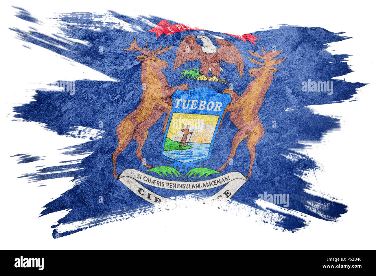 Michigan Flag Stockfotos & Michigan Flag Bilder - Alamy