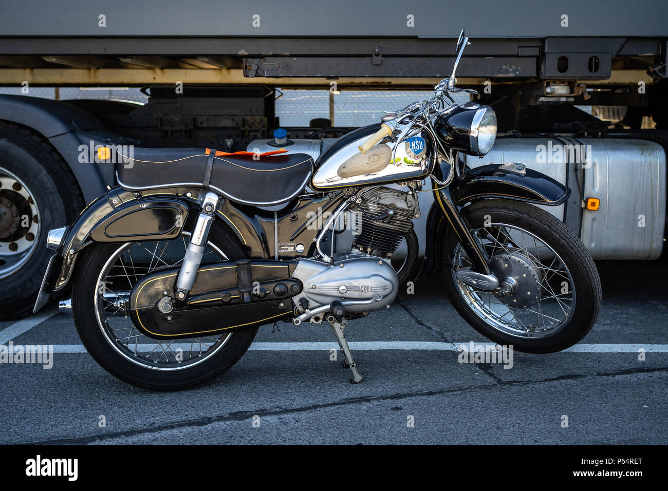 Old nsu motorcycle -Fotos und -Bildmaterial in hoher Auflösung – Alamy