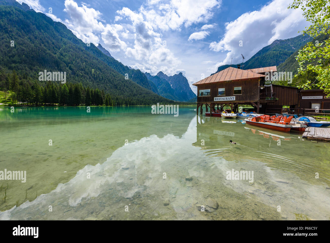 Toblacher See Stockfotos & Toblacher See Bilder - Alamy