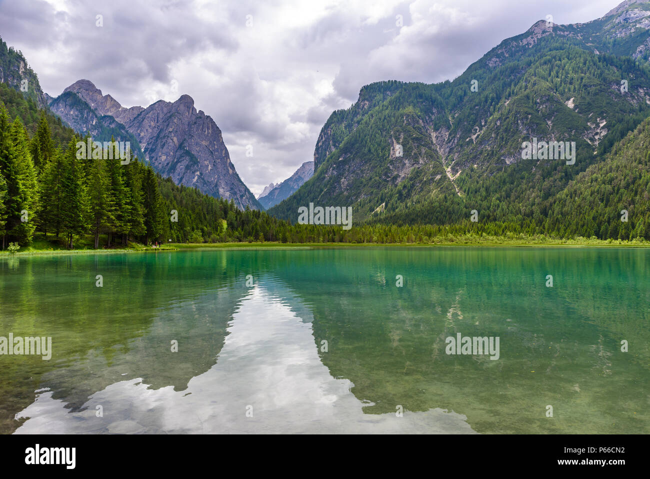 Toblacher See Stockfotos und -bilder Kaufen - Alamy