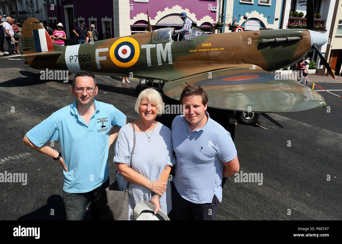 Replik spitfire launch ausstellung der monaghan spitfire -Fotos und ...