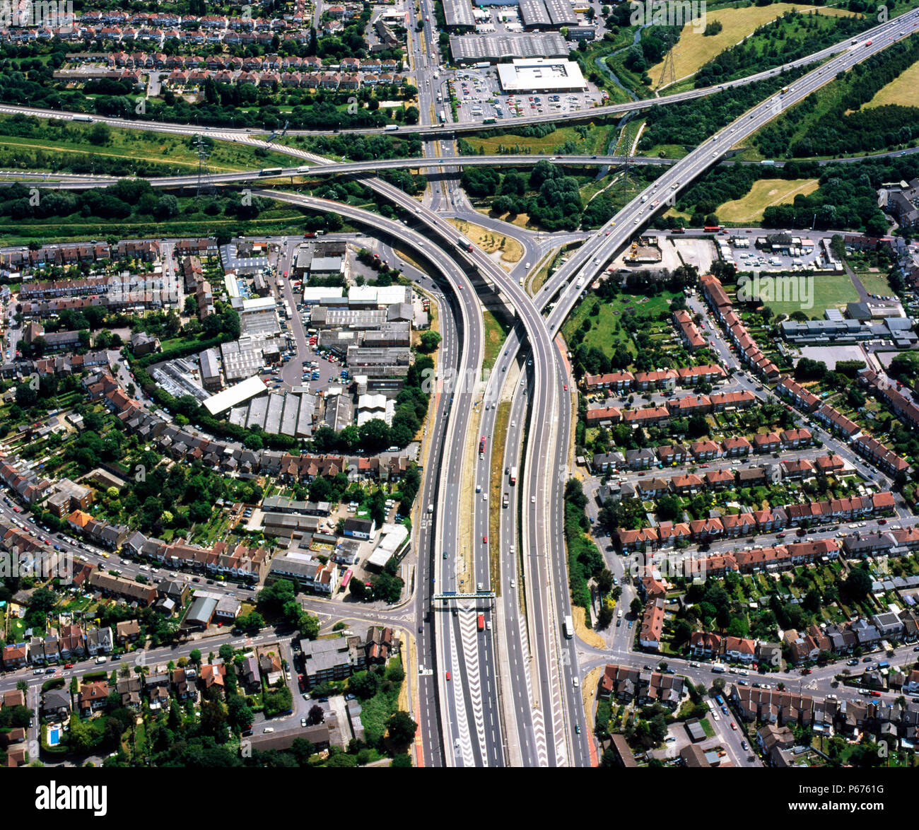 A13 Motorway Stockfotos und -bilder Kaufen - Alamy