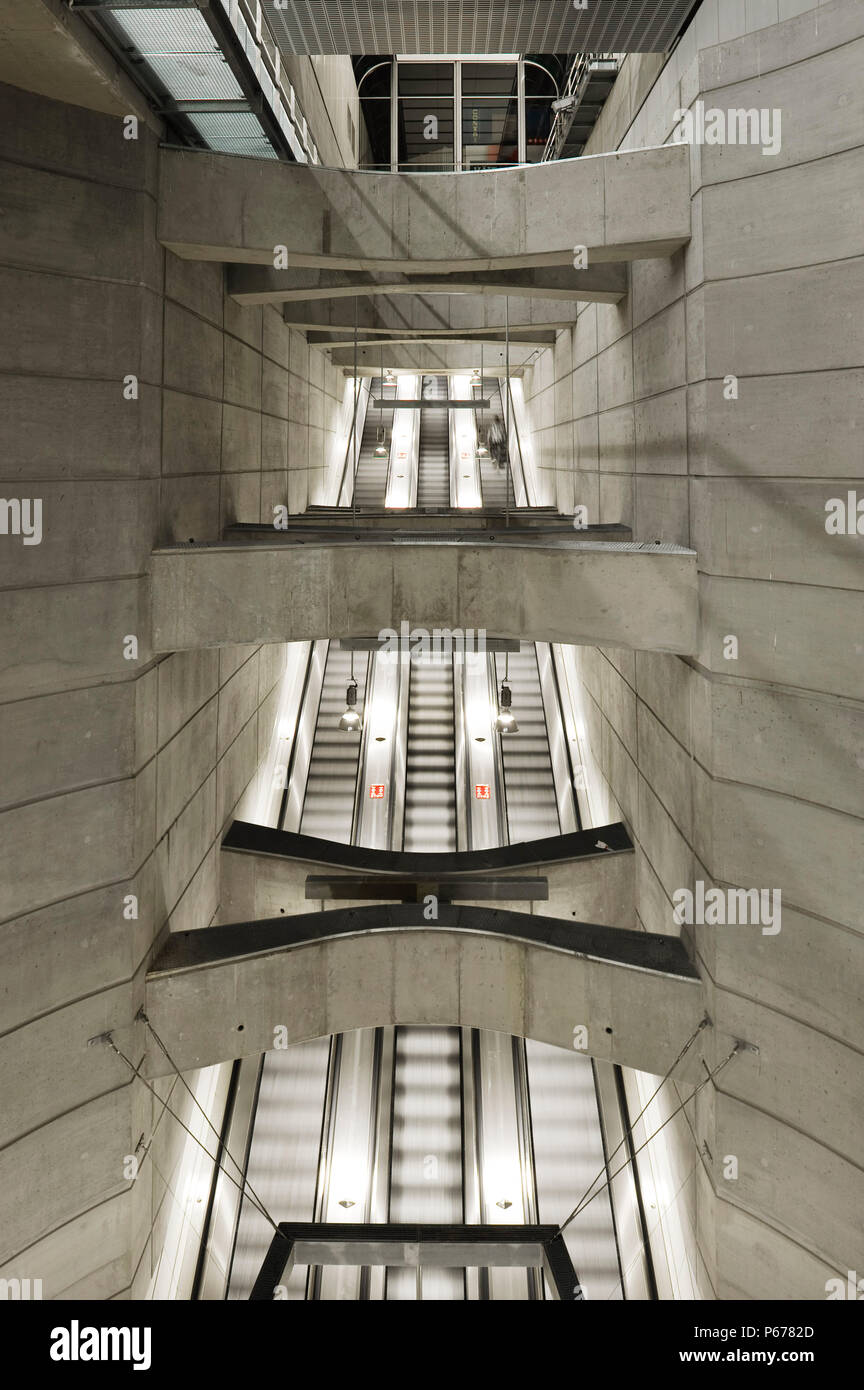 Österreich, Wien, U-Bahnlinie U2, Station Schottenring, Architekt ...