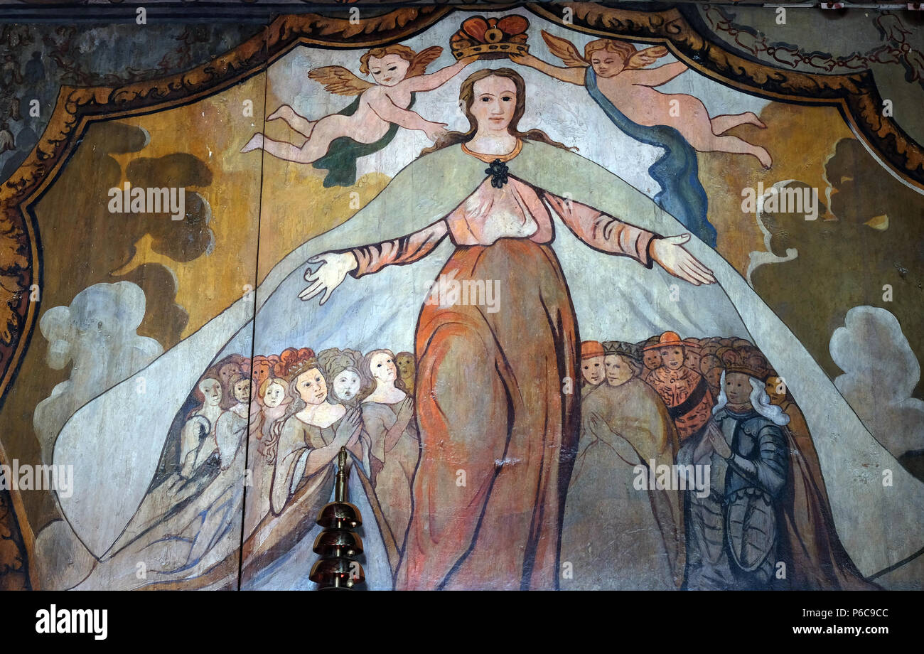 St. Barbara, eine Jungfrau und Märtyrerin, einen Schutz der Bergleute ...