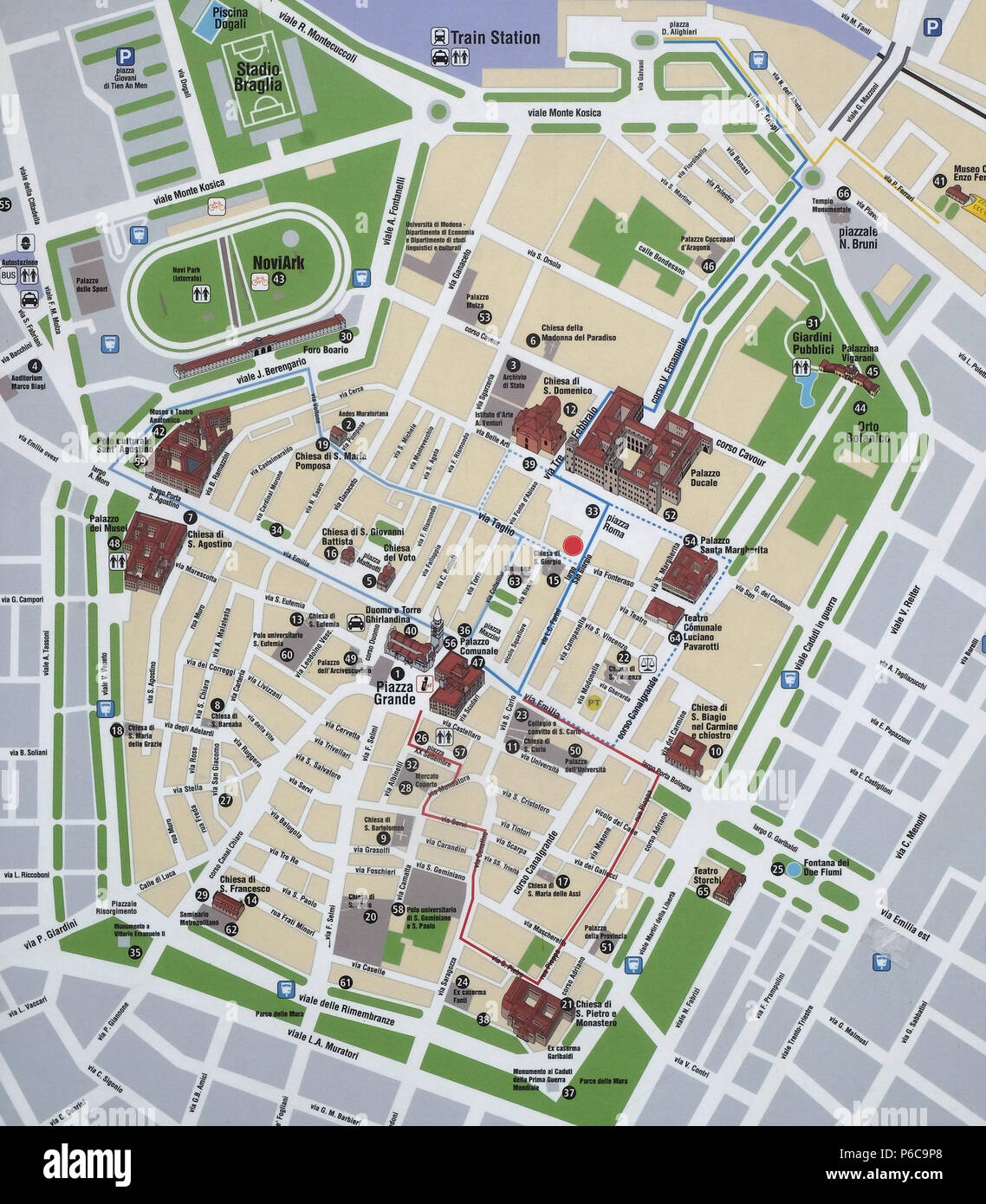 Town centre map -Fotos und -Bildmaterial in hoher Auflösung – Alamy