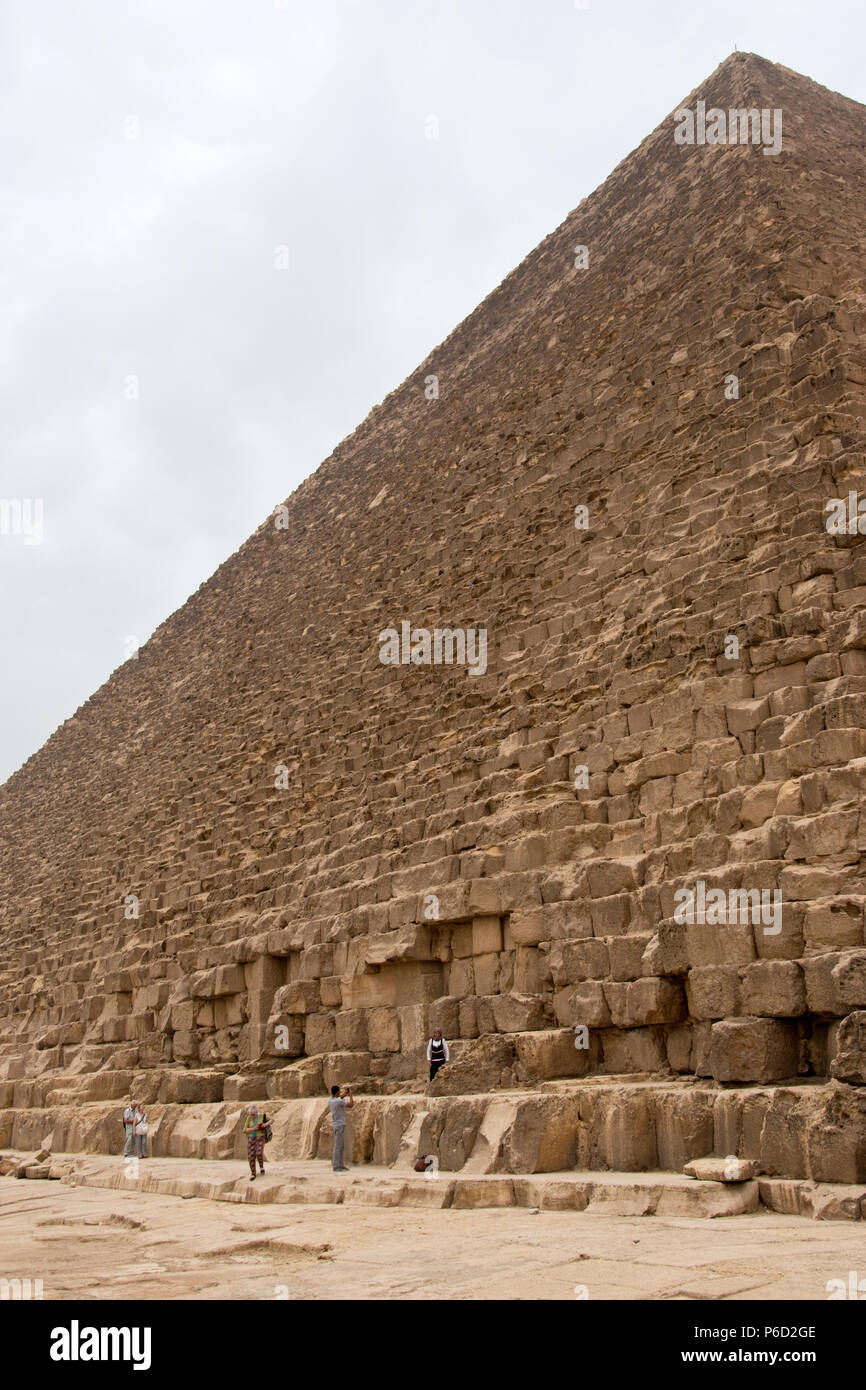 Die Große Pyramide von Gizeh (Pyramide des Cheops, Pyramide des Cheops ...