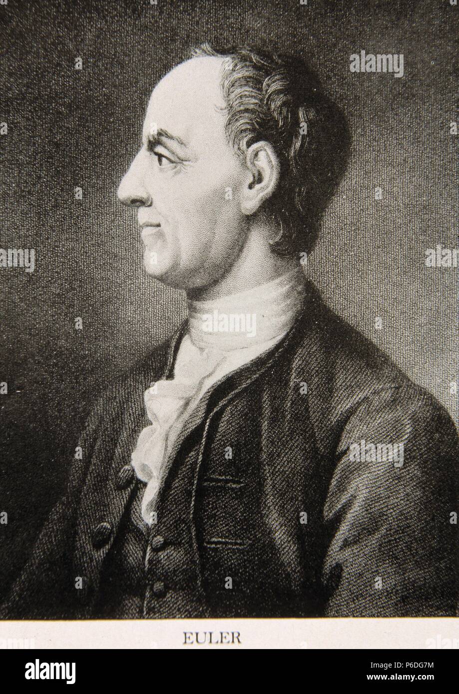 Leonhard euler -Fotos und -Bildmaterial in hoher Auflösung – Alamy