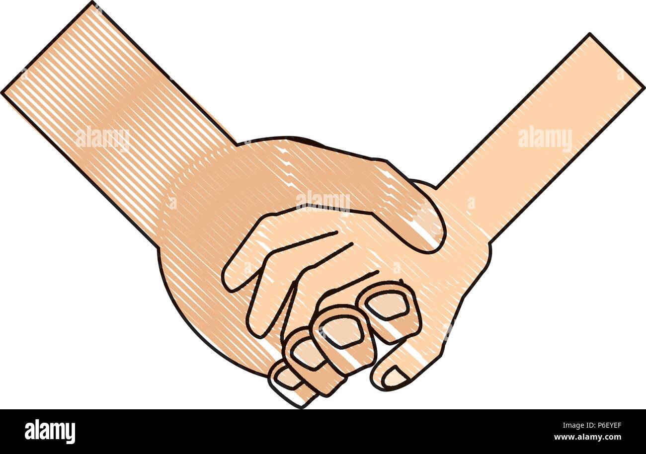 Hände halten Symbol auf weißem Hintergrund, Vector Illustration Stock ...