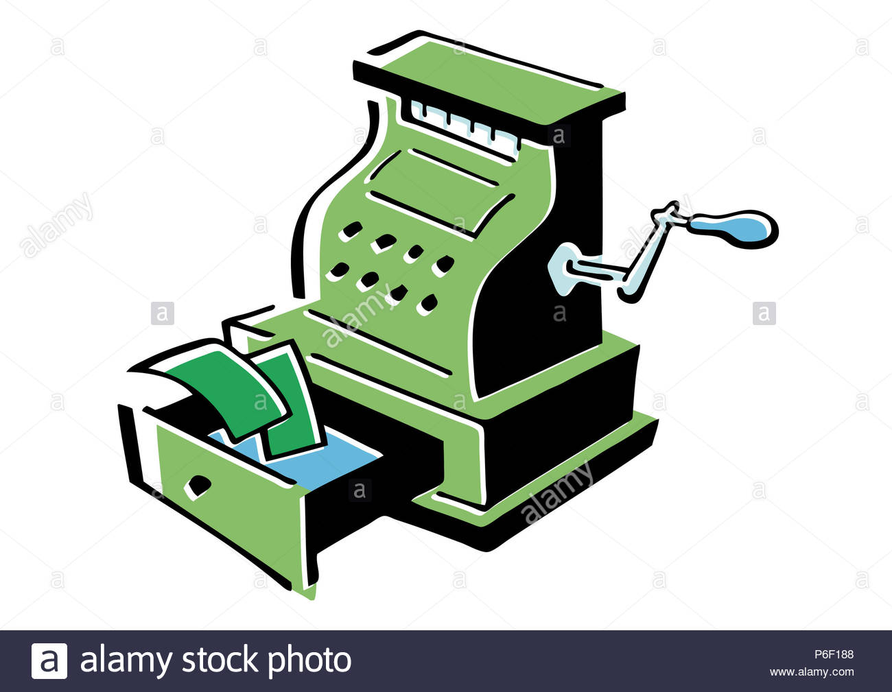 Cash Register Cartoon Stockfotos & Cash Register Cartoon Bilder - Alamy