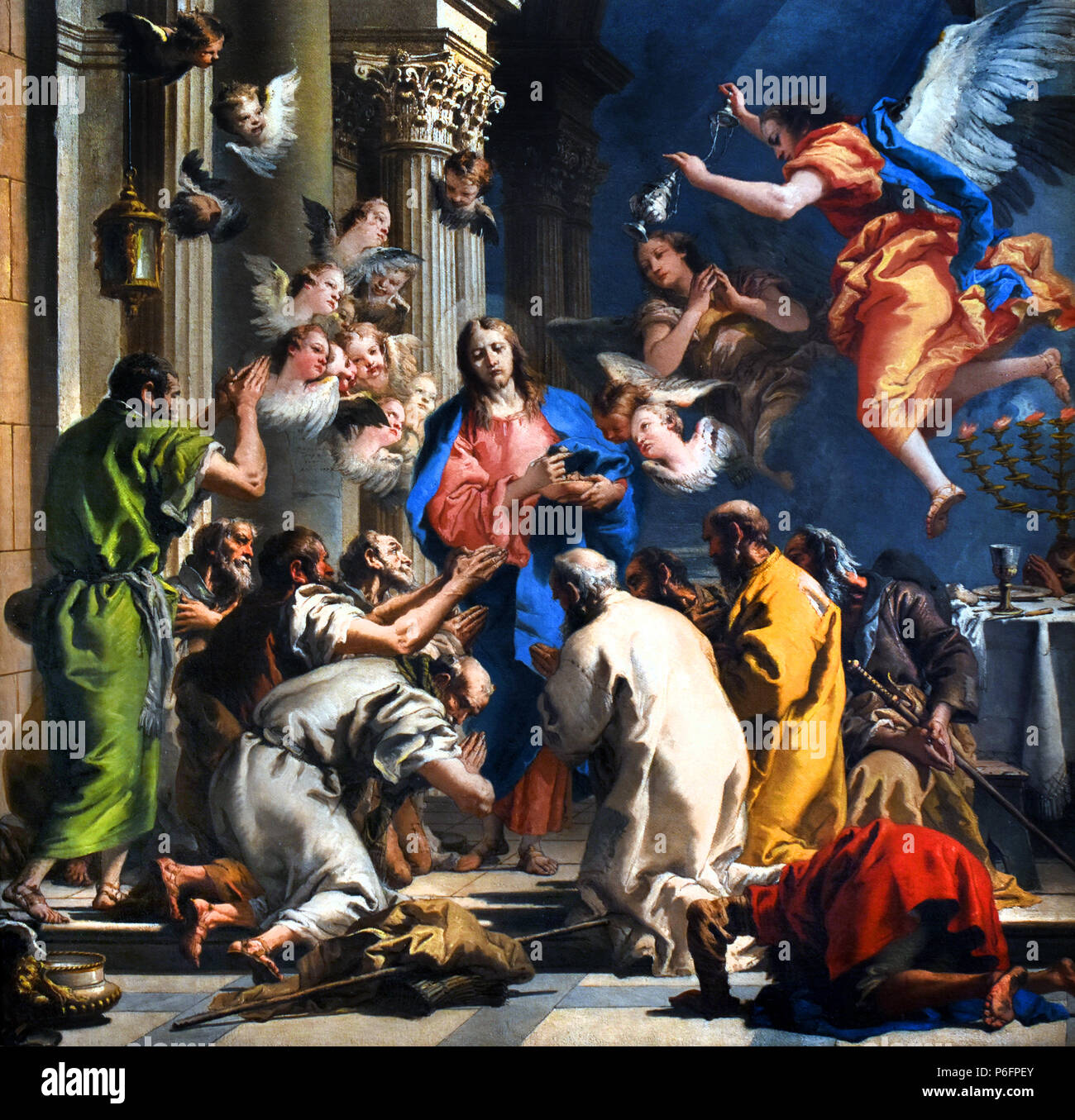 Eucharistie von giandomenico tiepolo -Fotos und -Bildmaterial in hoher Auflösung – Alamy