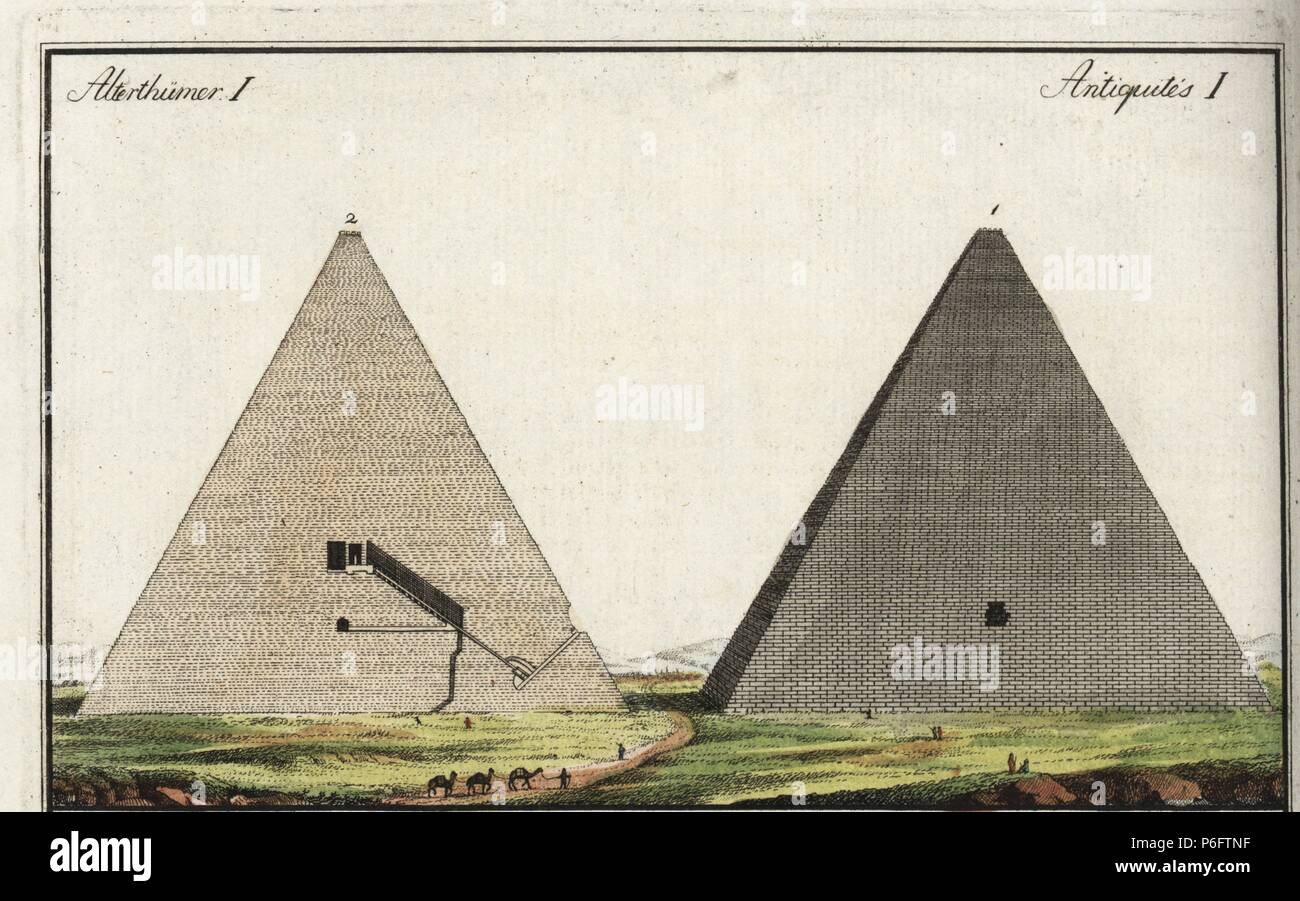 Pyramide giseh innen -Fotos und -Bildmaterial in hoher Auflösung ...