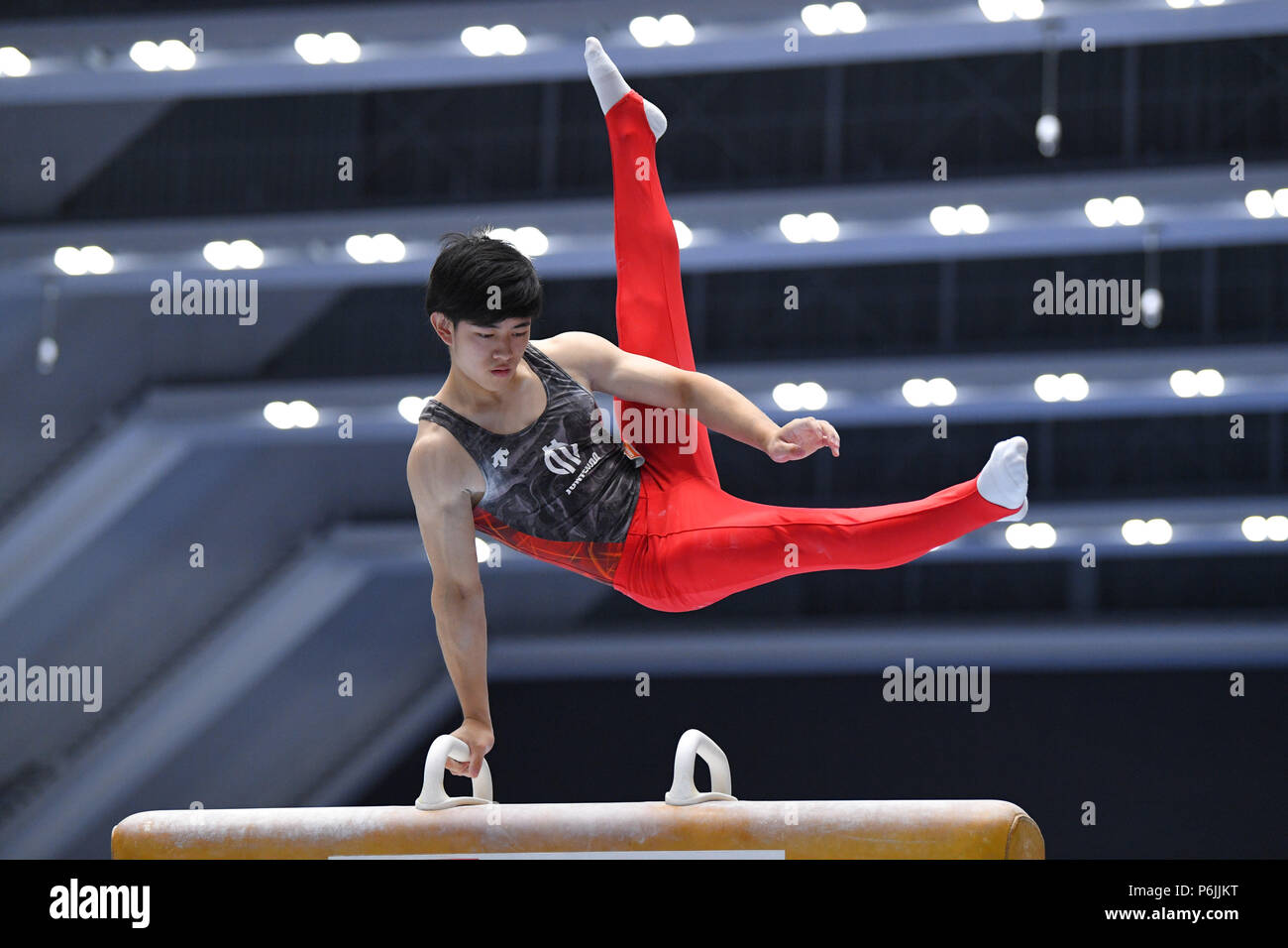 Takasaki Arena, Gunma, Japan. 30. Juni, 2018. Kakeru Tanigawa, 30. JUNI 2018 - Turnen: Die 72 ...