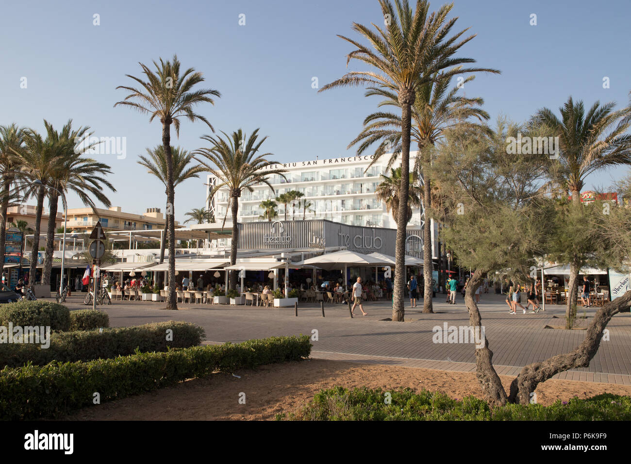 Hotel Riu San Francisco, El Arenal Mallorca Spanien Stockfotografie - Alamy