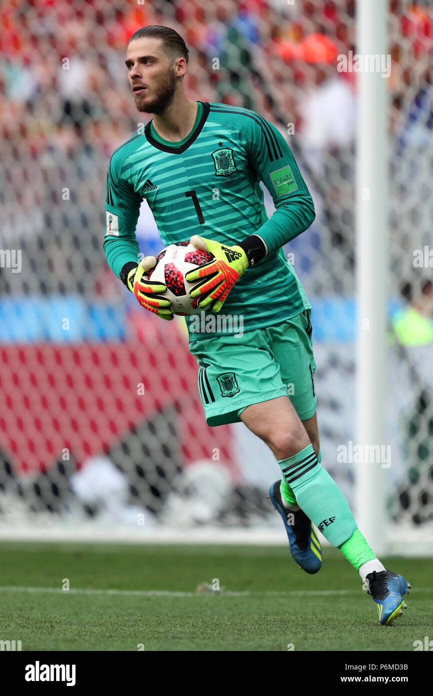 David de Gea SPANIEN SPANIEN gegen Russland, 2018 FIFA WORLD CUP ...