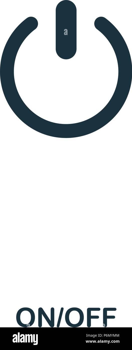 Auf das Symbol. Line Style Icon Design. UI. Abbildung: Auf das Symbol ...